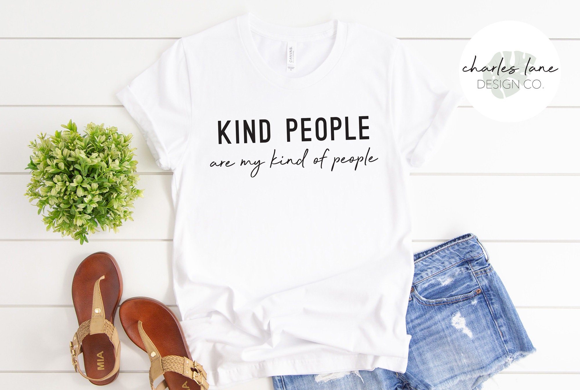 Kind People Tshirt SVG Cut File - Etsy