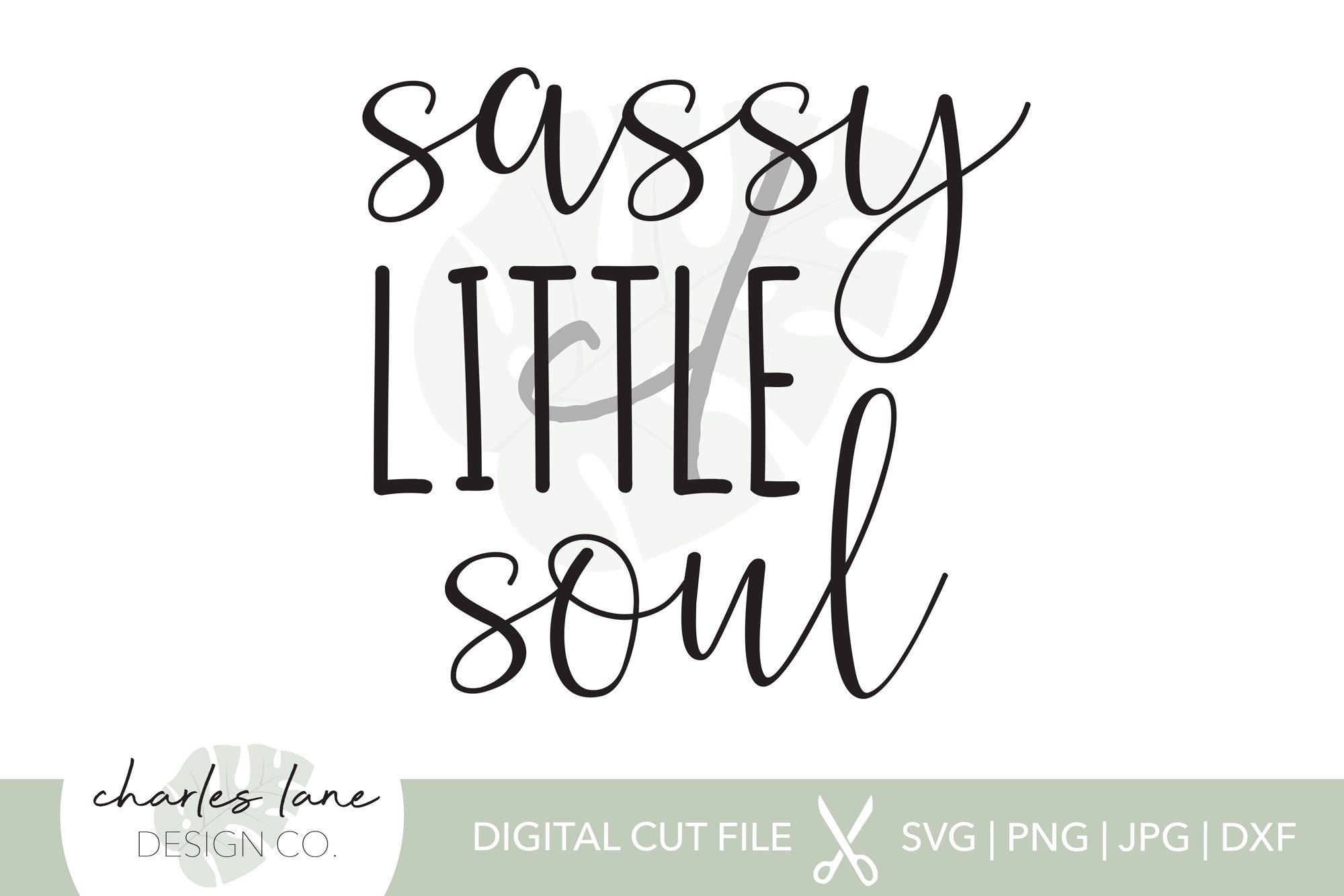 Sassy Little Soul Little Girl Tee SVG Cut File - Etsy