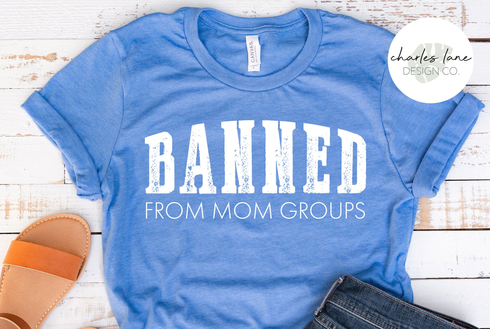 Banned From Mom Groups Mama Mom Life Graphic T-shirt SVG - Etsy