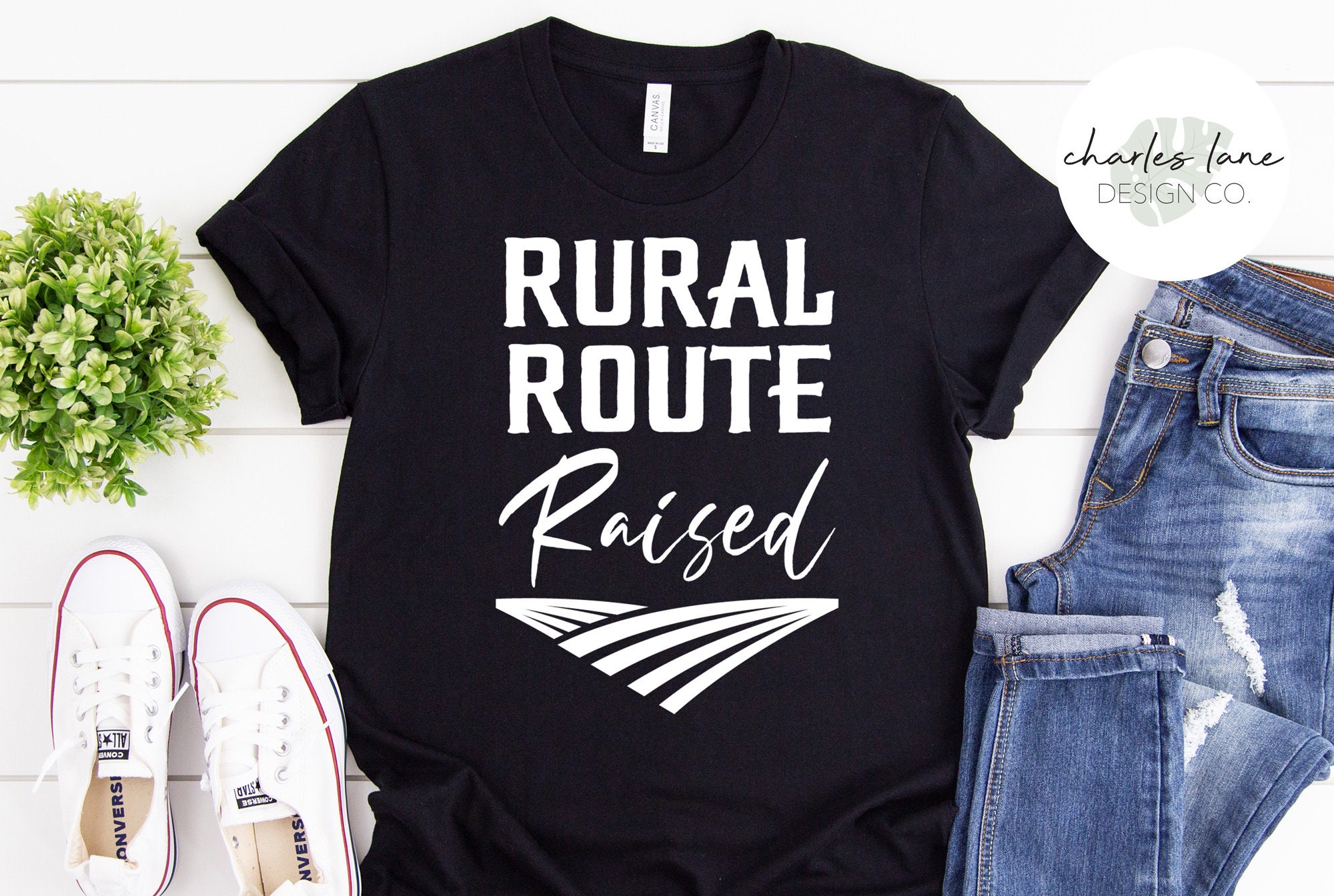 Rural Route Raised Country Living Small Town SVG Cut File - Etsy