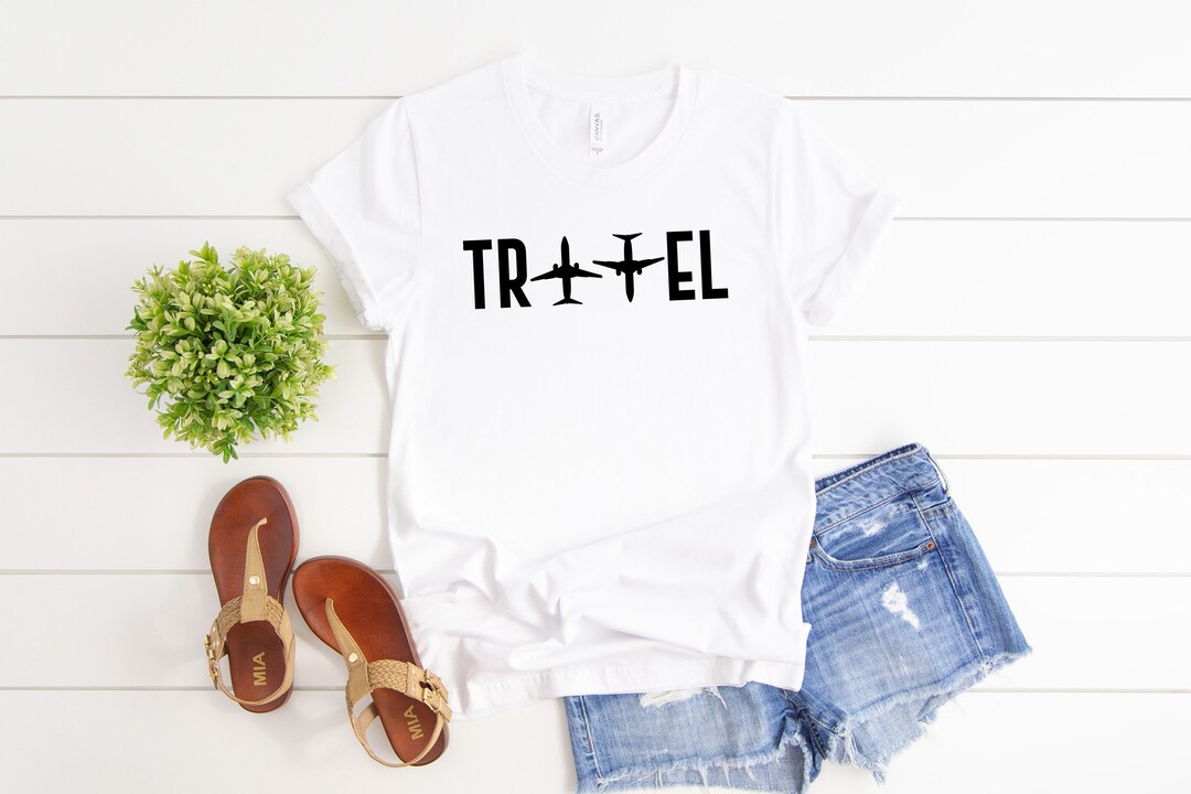 Travel Tshirt SVG Cut File - Etsy
