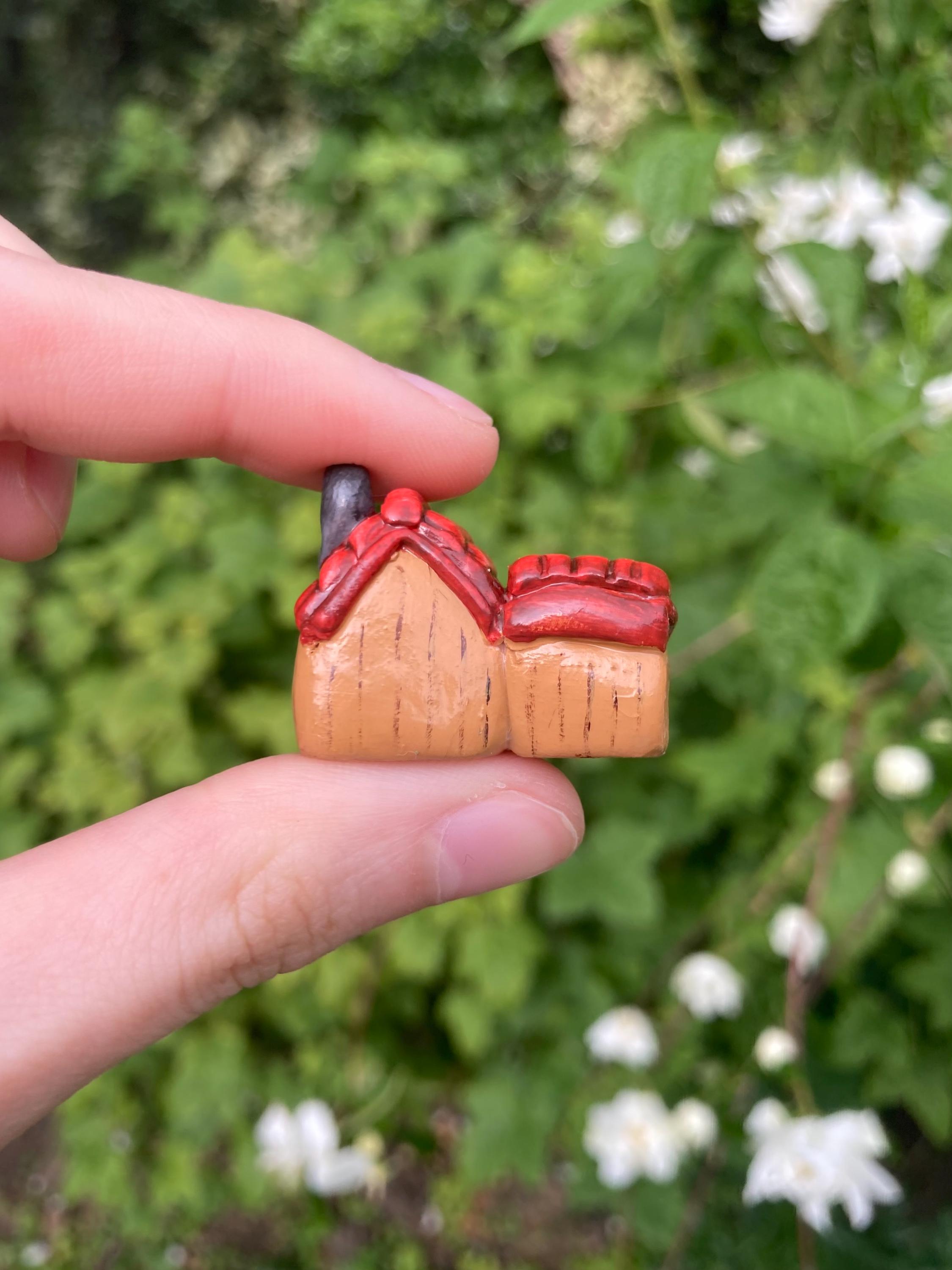 Tiny Stardew Valley Inspired Clay Farmhouse - Handmade - Etsy
