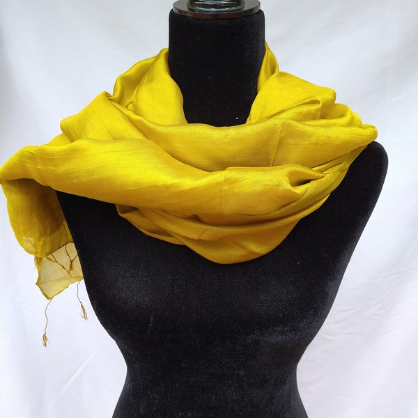 Chartreuse Scarf - Etsy