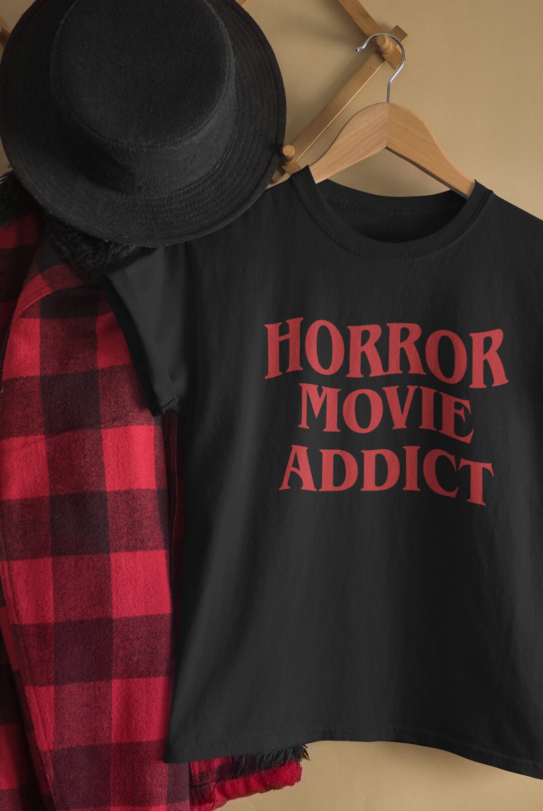 Horror Movie Addict Shirt, Halloween Nightmare Scream Shirt, Scary ...