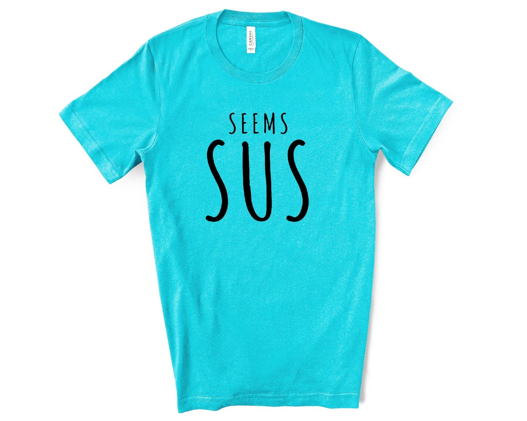 You Seem Sus Among Us Gamer T-shirt Funny Video Game Shirt - Etsy