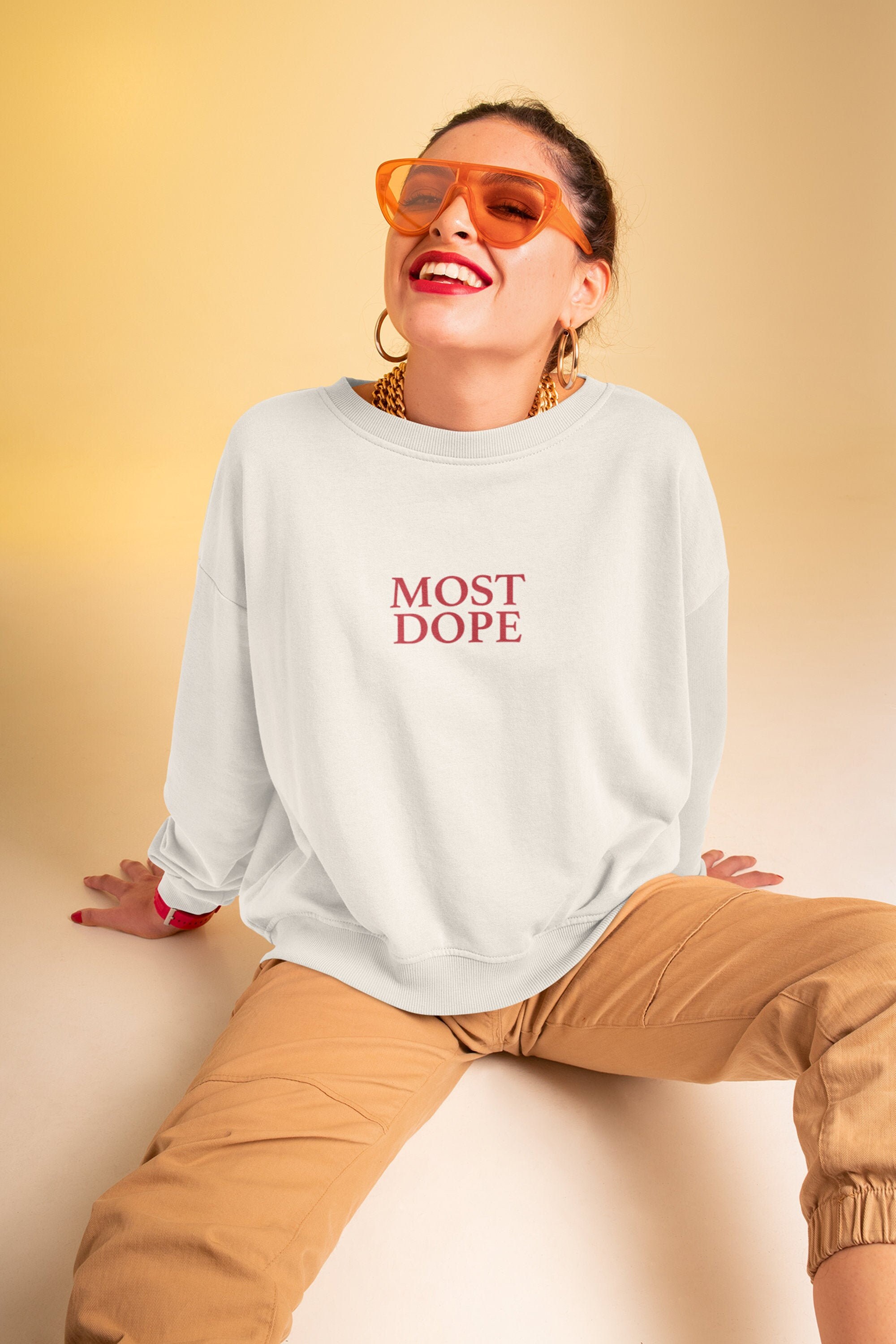Most Dope Crewneck Sweatshirt | Etsy
