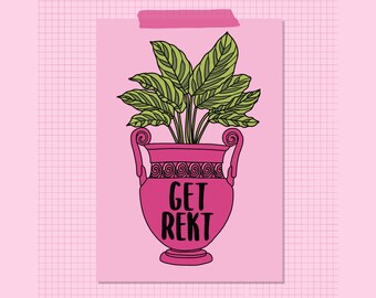 Rude Plant Pot - Etsy