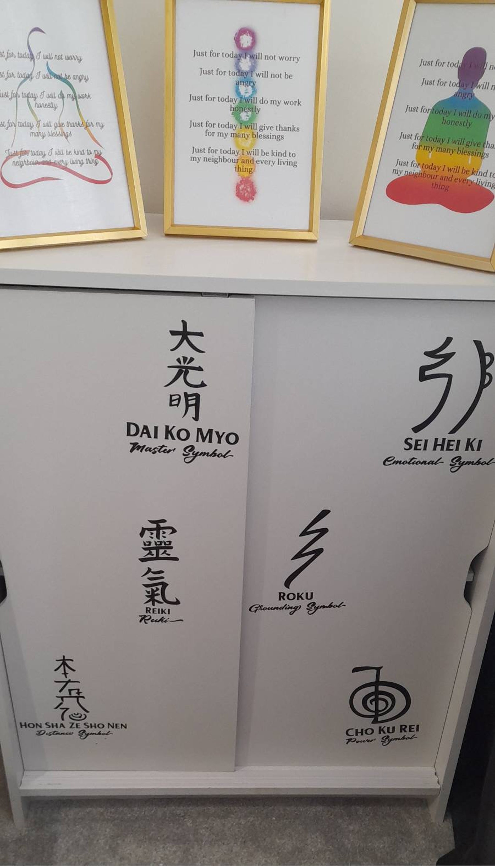 Reiki Symbols Vinyl Stickers Decal, Laptop Accessories, Water Bottle ...