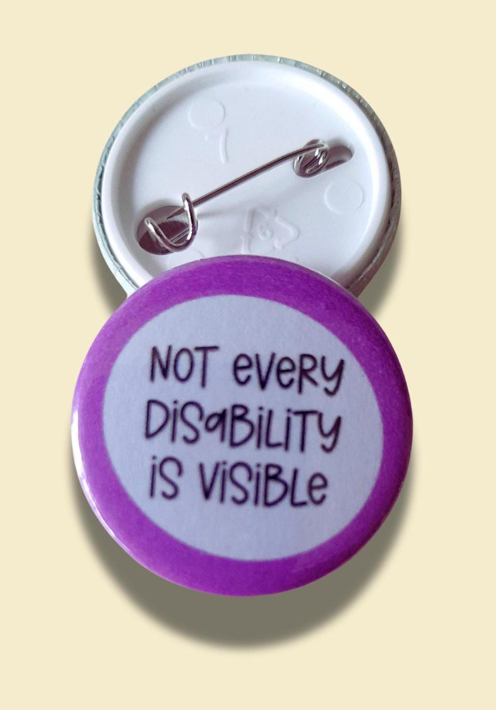 Not Every Disability is Visible Badge, Hidden Disability Badge, Mental ...