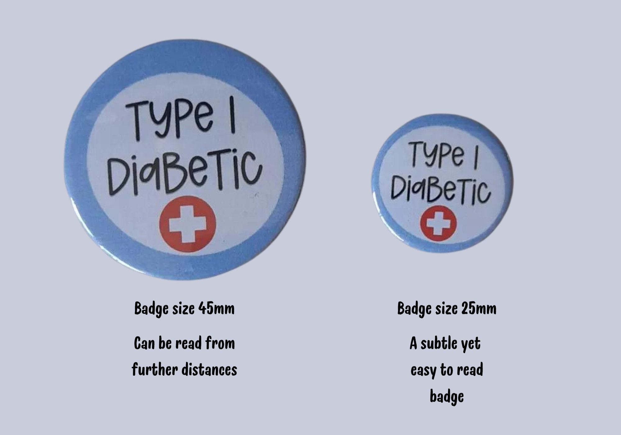 Hidden Disability Badge Collection, ADD Badge Collection, Invisible ...