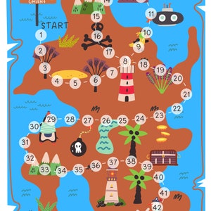 Printable Pirate Reward Chart, Pirate Kids Behaviour Chart, Instant ...