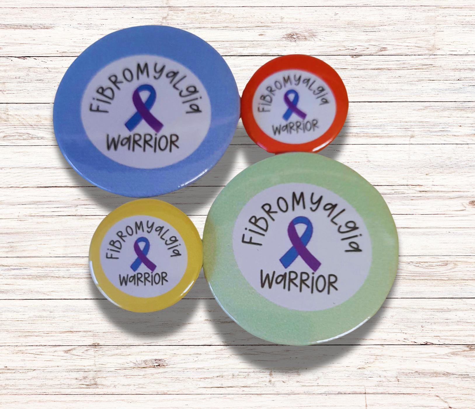 Hidden Disability Badge Collection, Fibromyalgia Badge Collection ...