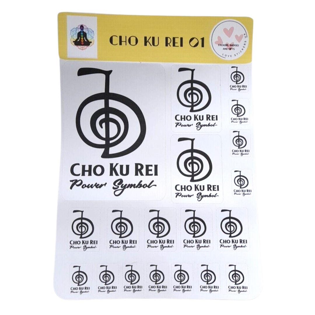 Reiki Cho Ku Rei Power Symbol Stickers | Energy Healing, Planner ...