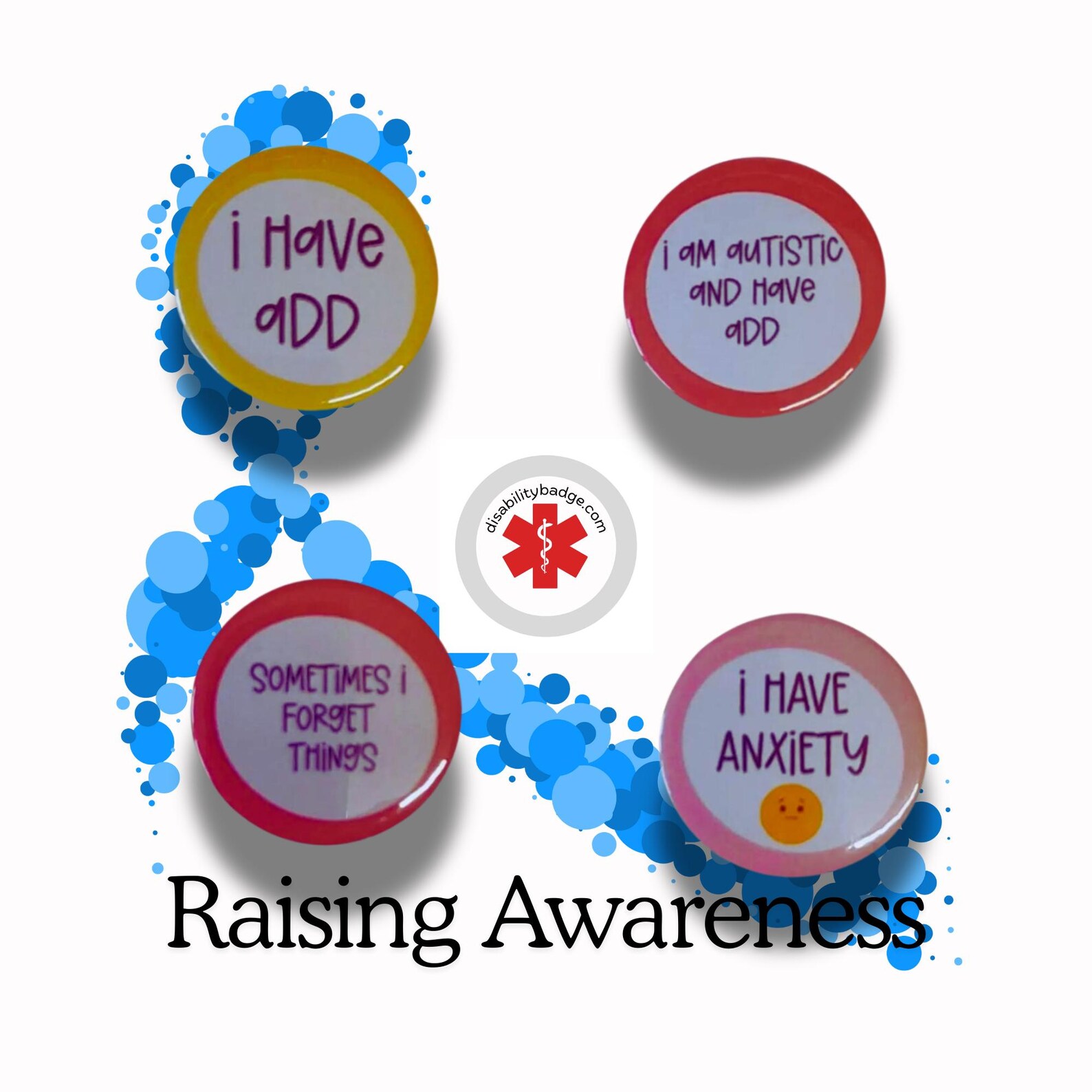 Hidden Disability Keyring – ADD Awareness, Invisible Illness Support ...
