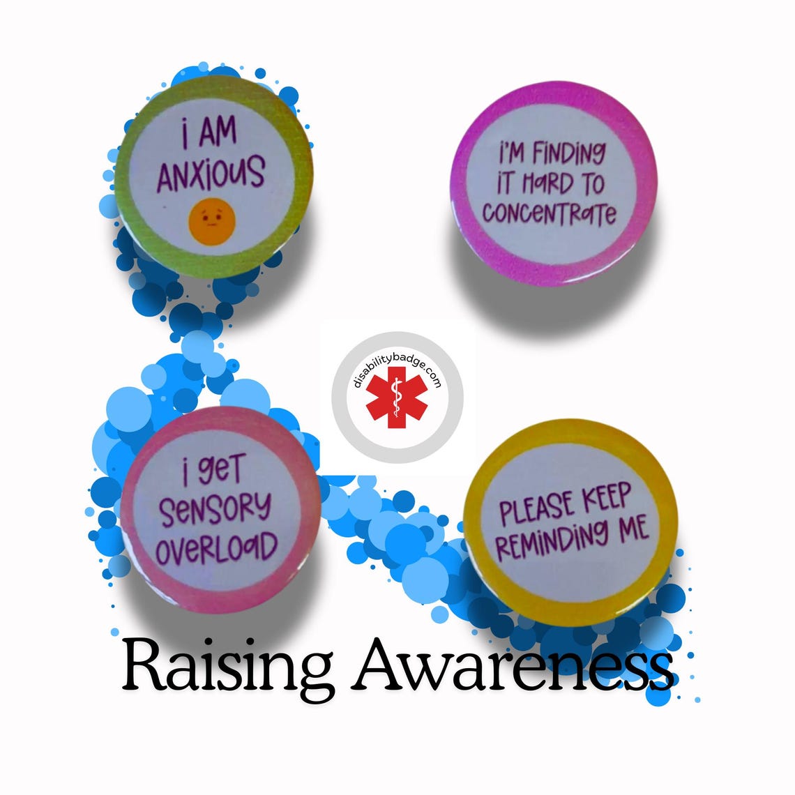 Hidden Disability Keyring – ADD Awareness, Invisible Illness Support ...