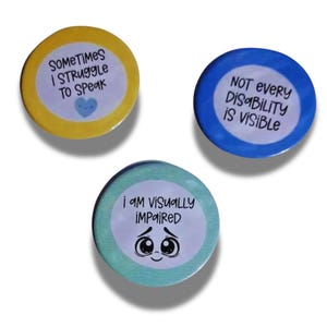 Hidden Disability Badge Collection, Diabetes Badge Collection ...