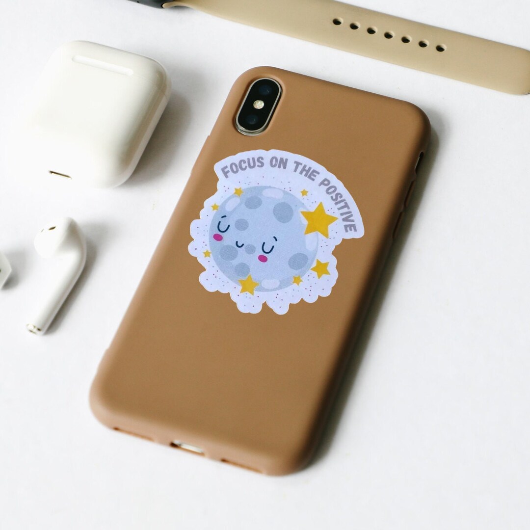 Focus on the Positive Sticker, Mental Health Stickers, Therapy Sticker ...