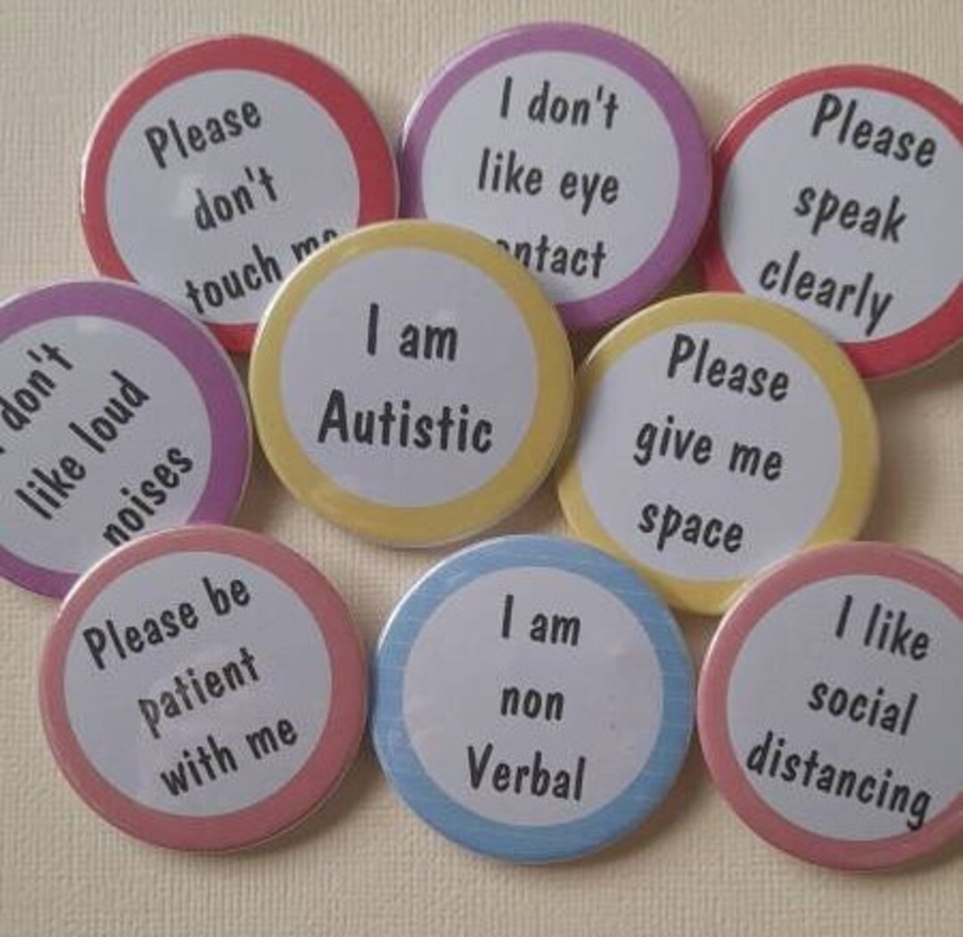 Hidden Disability Badges Invisible Disability Awareness Hidden - Etsy