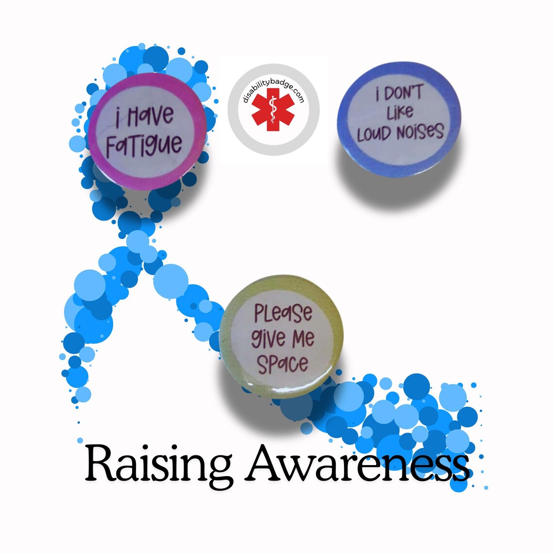 Hidden Disability Keyring – ADD Awareness, Invisible Illness Support ...