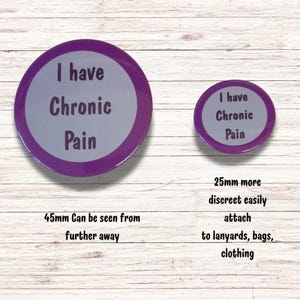 Please Be Patient With Me Badge – Hidden Disability Awareness Pin ...