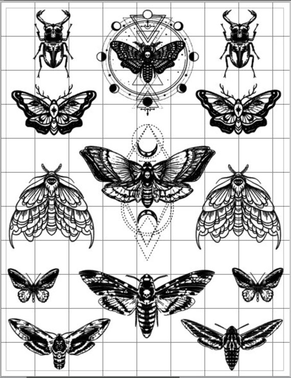 Sculpting & Forming Moth Resin Foil Insert Sheet Molding & Casting etna ...