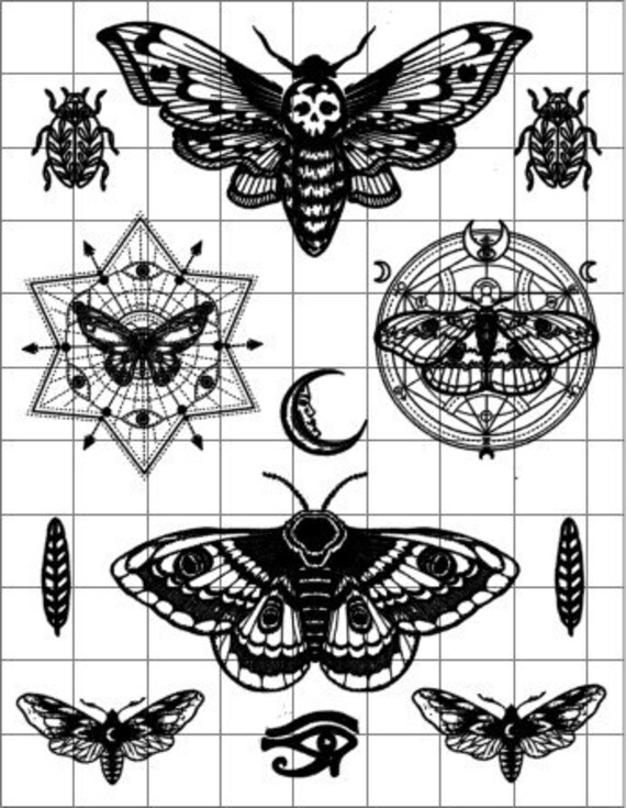 Sculpting & Forming Moth Resin Foil Insert Sheet Molding & Casting etna ...