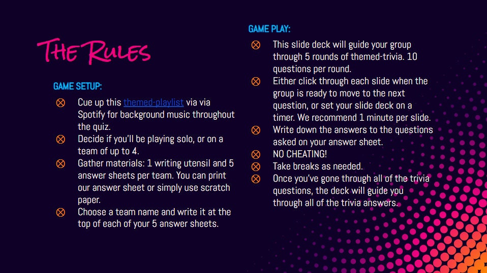 Clueless DIY Trivia Night - Etsy
