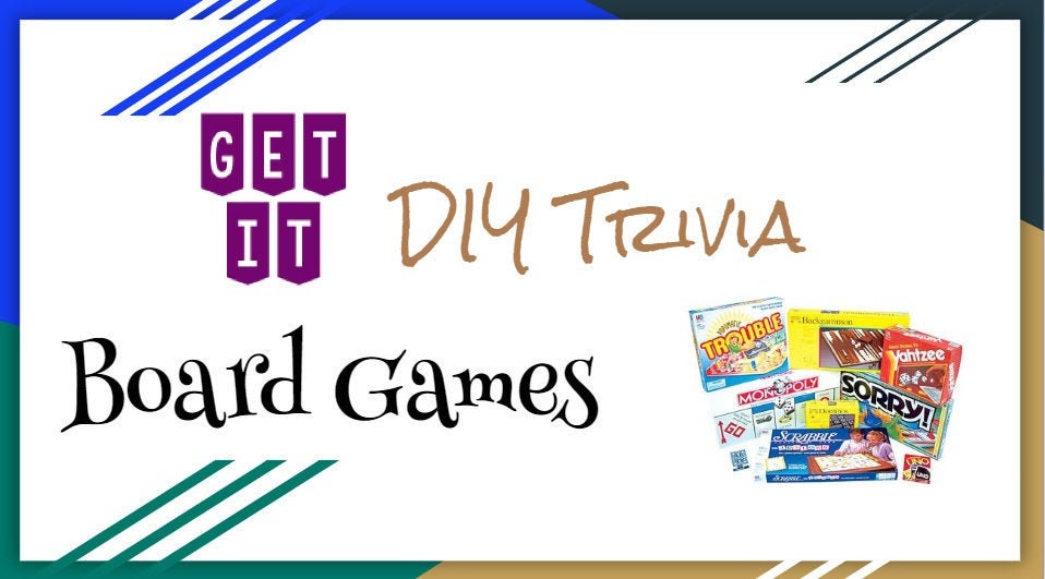 Board Games DIY Trivia Night - Etsy