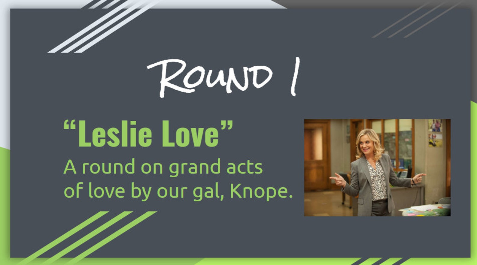 Parks and Recreation DIY Trivia Night | Etsy