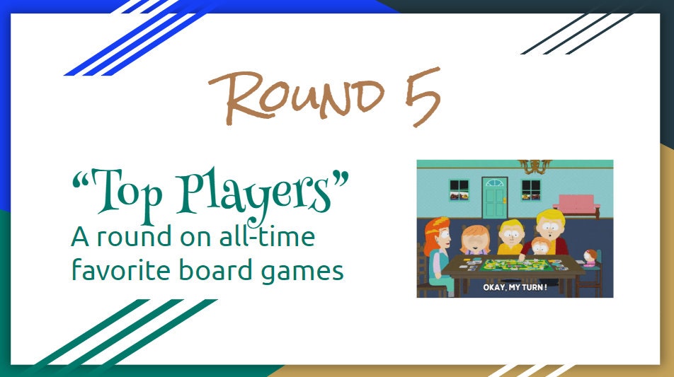 Board Games DIY Trivia Night - Etsy