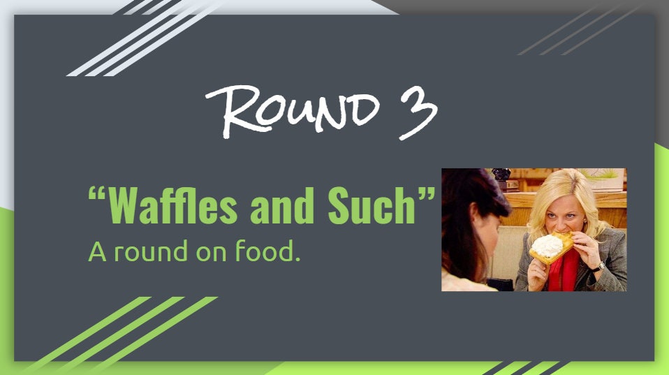 Parks and Recreation DIY Trivia Night - Etsy