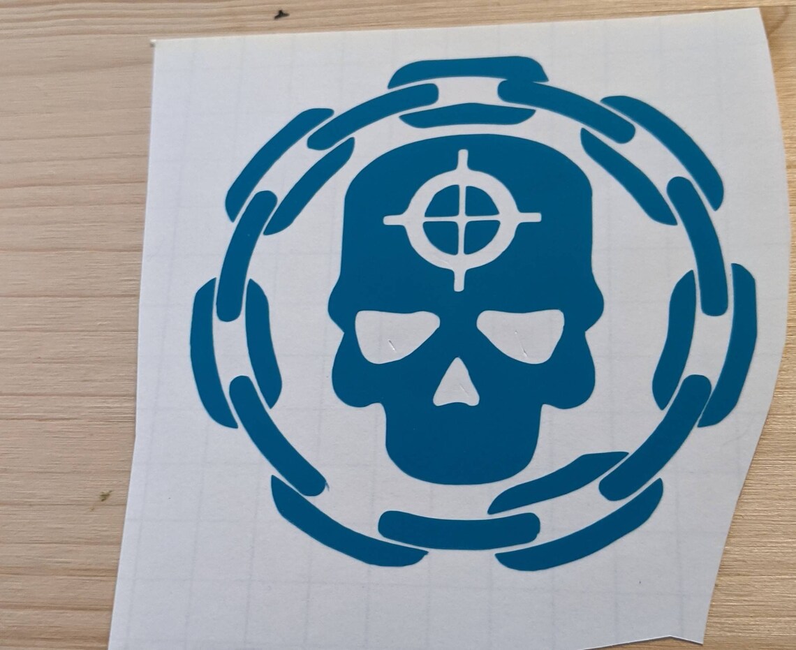 Raider logo from fallout vinyl decal | Etsy
