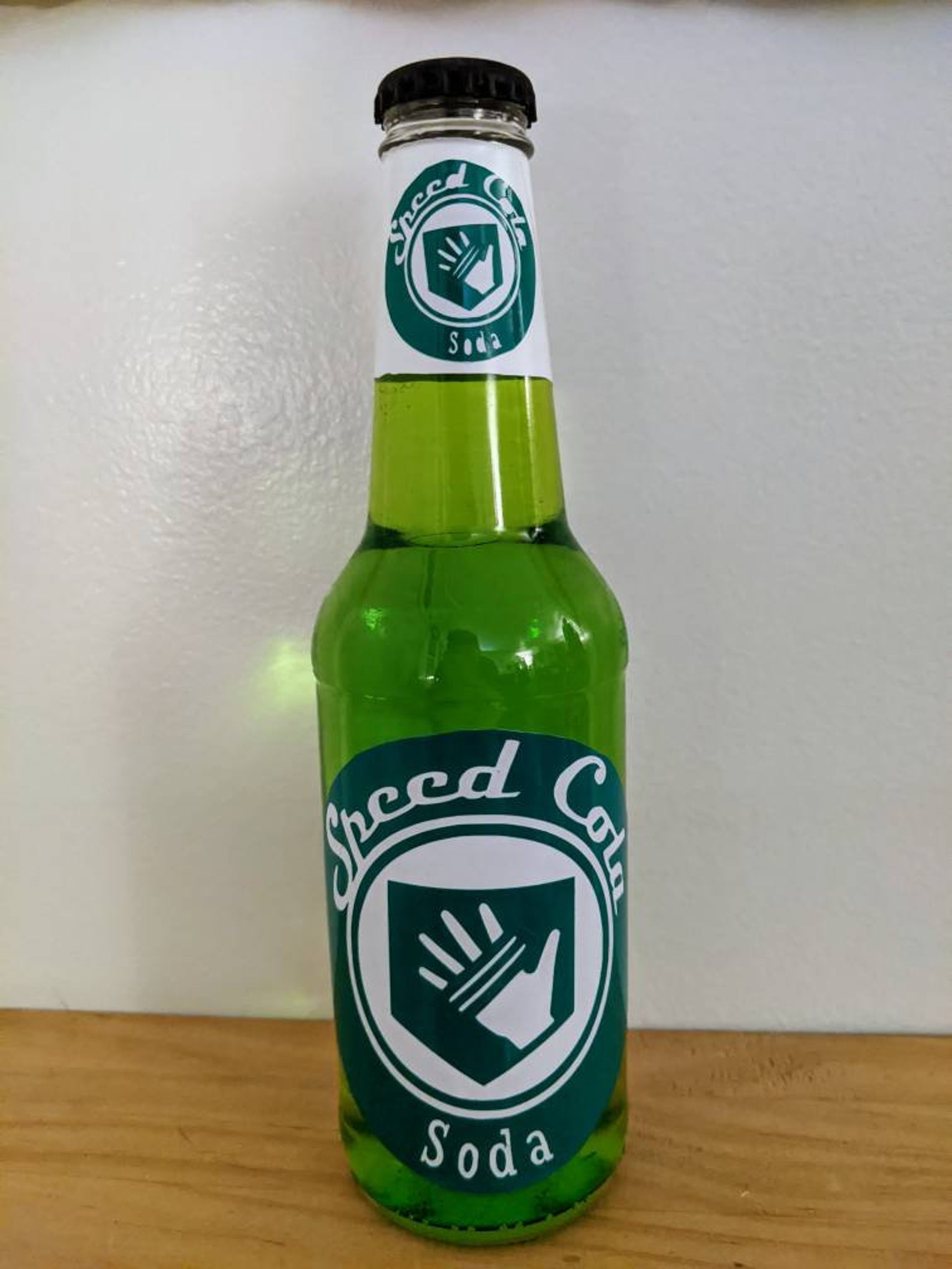 Handmade speed cola Call of Duty Perk Glass Bottle | Etsy