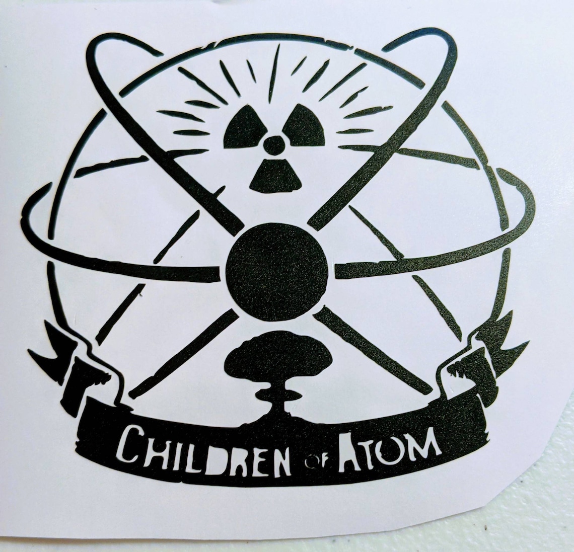Fallout 4 Children of Atom Decal | Etsy