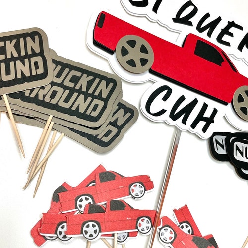 Si Quema Cuh SVG File Cake Topper SVG Trokiando Cake Topper - Etsy