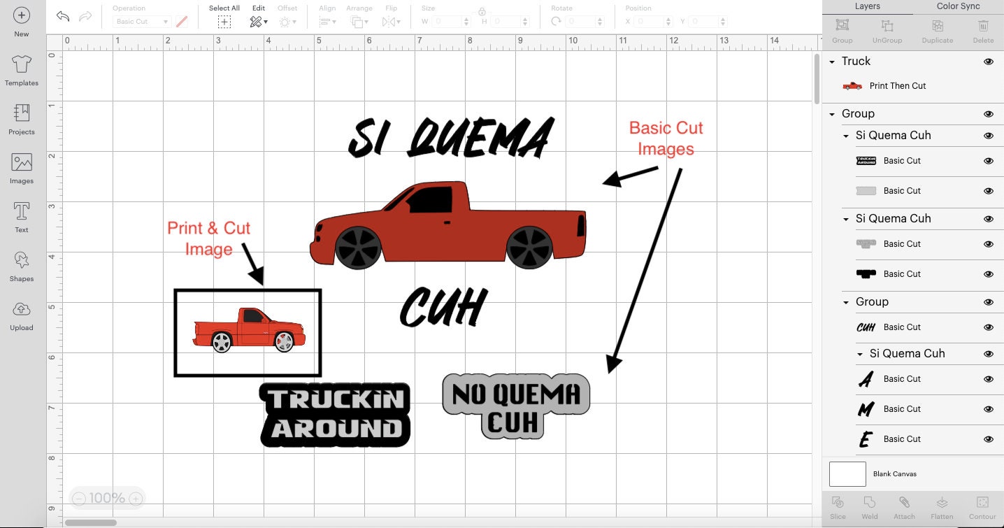 Si Quema Cuh SVG File Cake Topper SVG Trokiando Cake Topper | Etsy UK