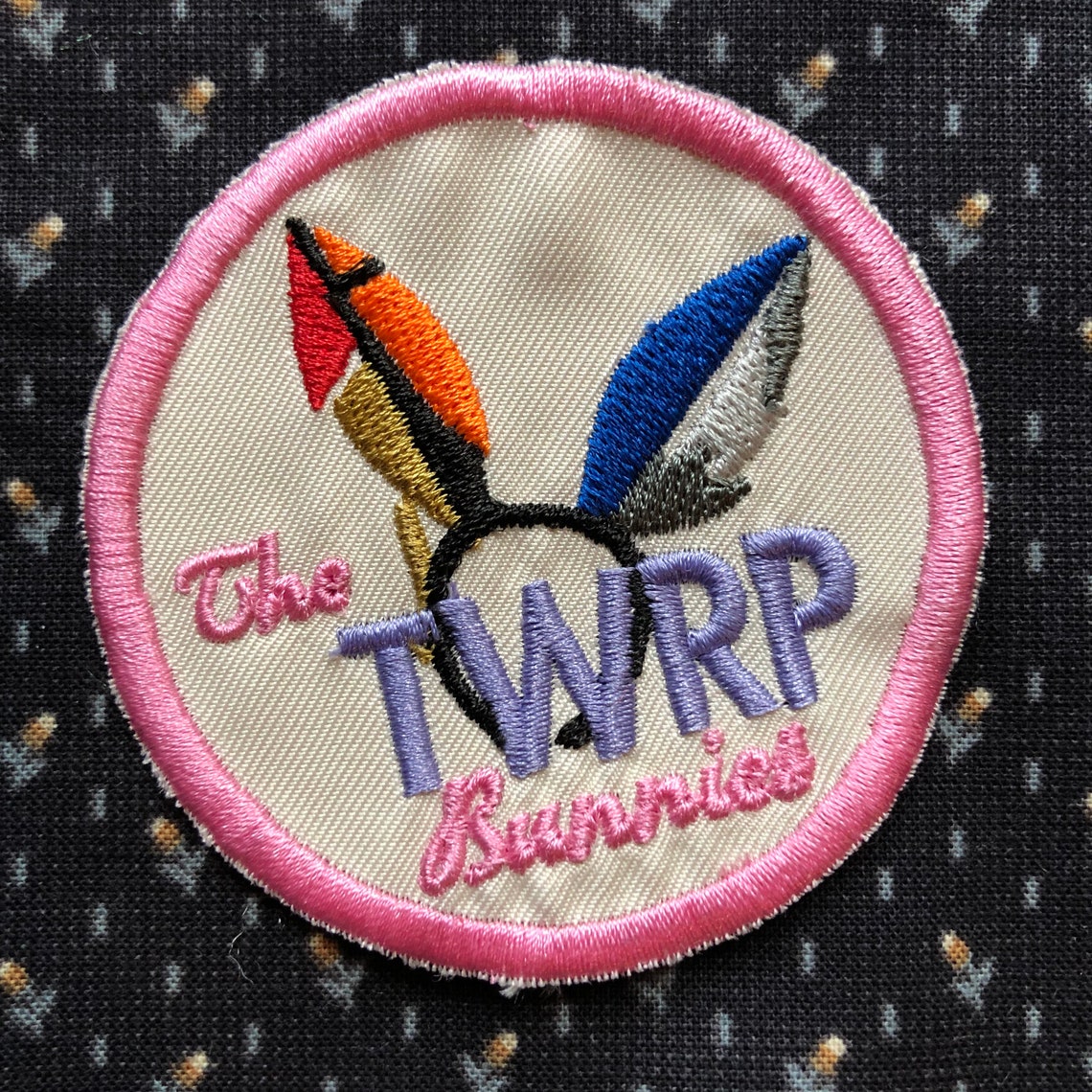 TWRP Bunnies Logo Patch - Etsy