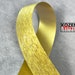 3 Yards Gold Striped Diamond Dust Ribbon 1 3/8 Wide to Make Braids, for ...