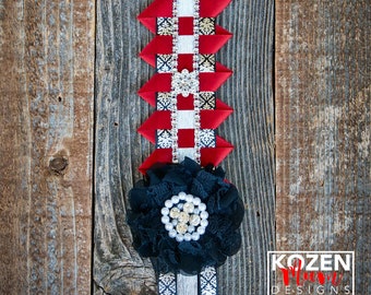 SILVER Fancy Victory Braid for Homecoming Mum With Custom - Etsy