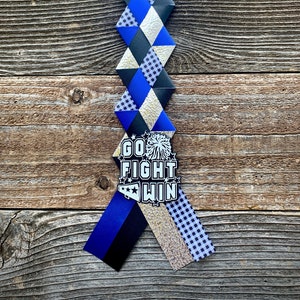 Gingham Victory Braid for Homecoming Mum or Garter - Etsy