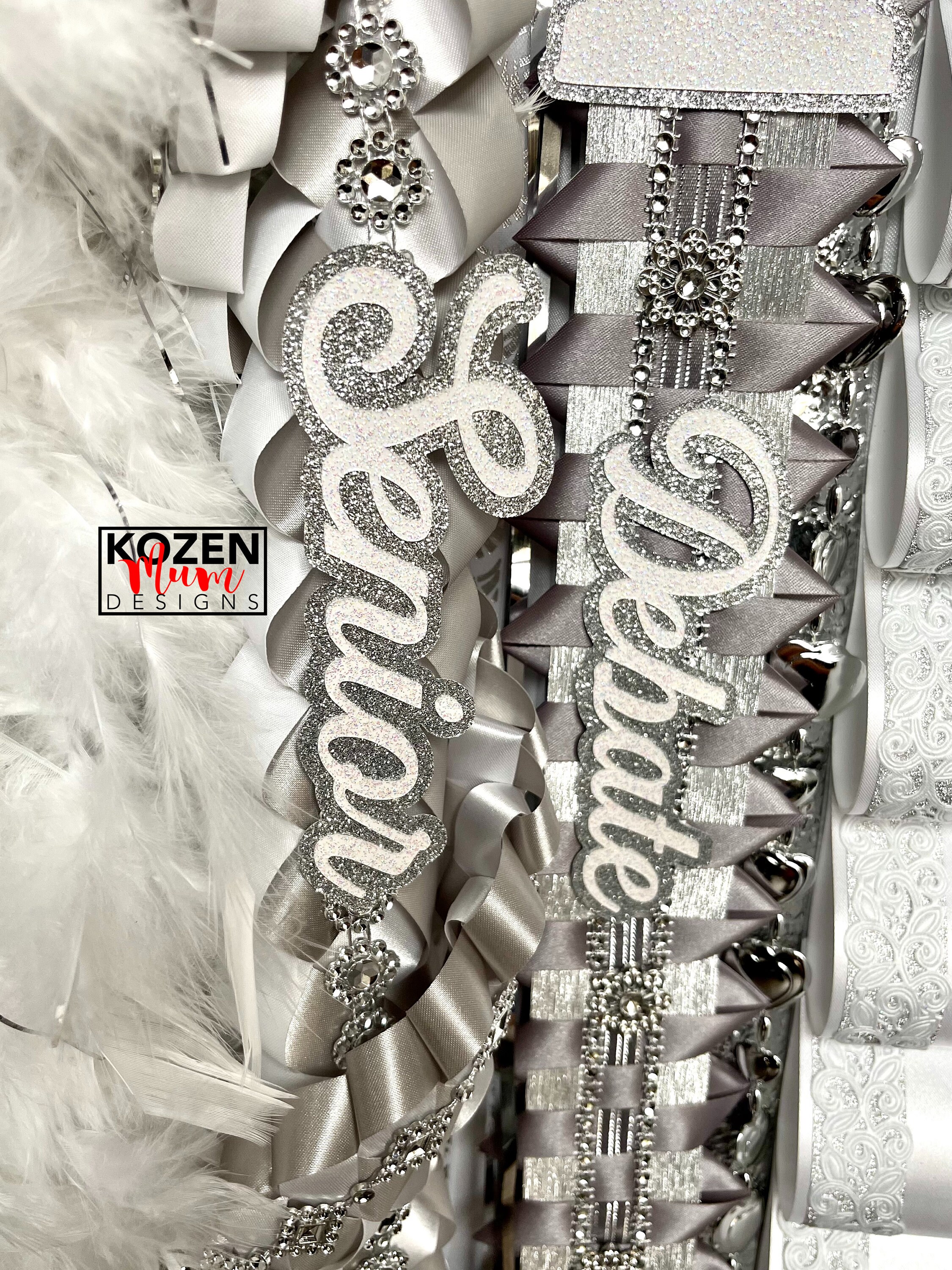 Activity Words in Gardenia Font. Custom Glitter Paper Cutouts Used for ...