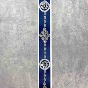 Custom Fancy Ribbon for Homecoming Mum With Glitter Cut Out ...