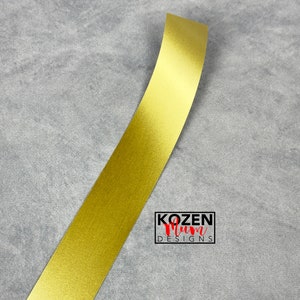 3 Yards Gold Striped Diamond Dust Ribbon 1 3/8 Wide to Make Braids, for ...