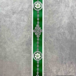 Custom Fancy Ribbon for Homecoming Mum With Glitter Cut Out ...