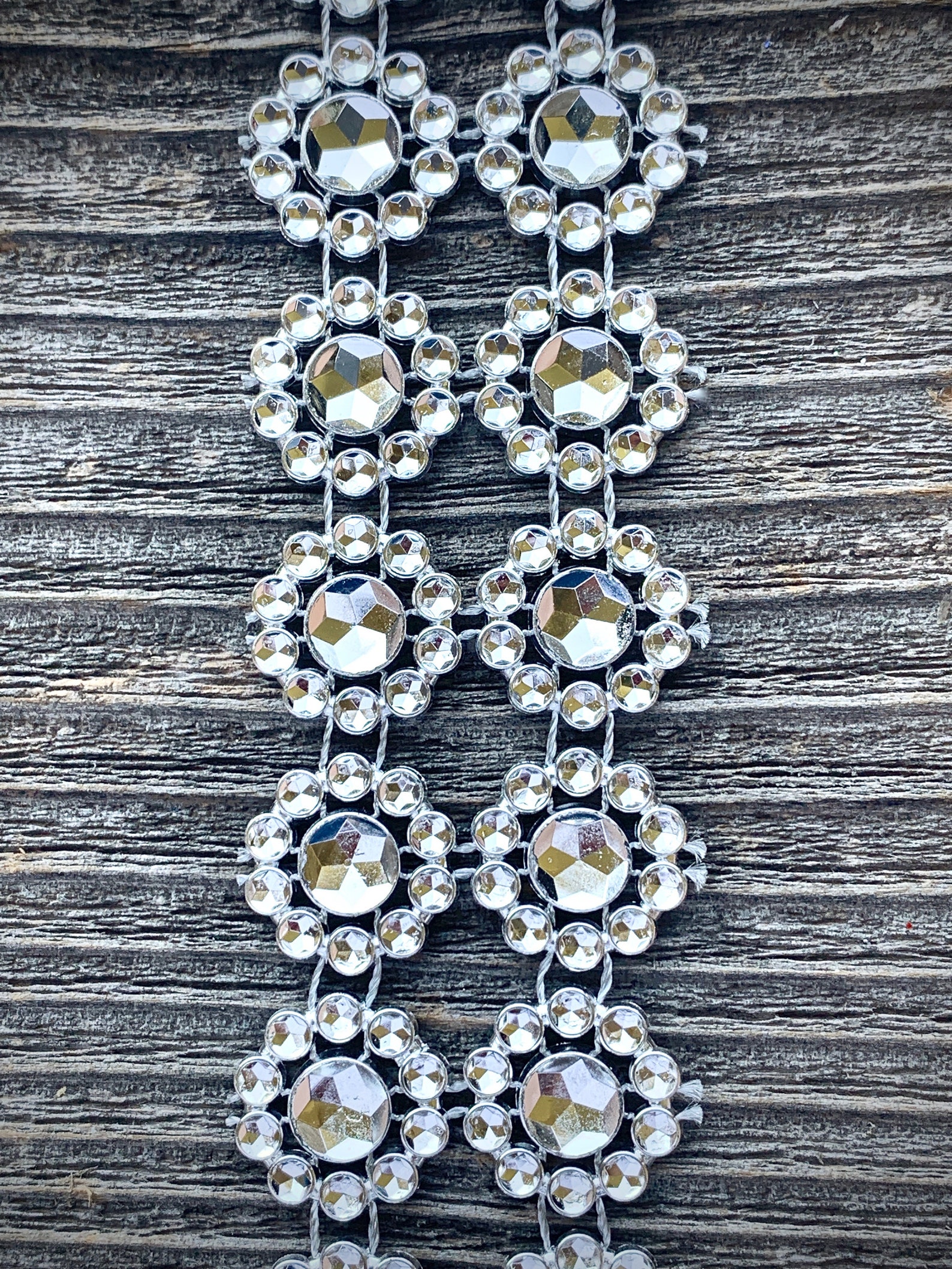 Silver and Gold BLING Flower Garland for Homecoming Mum - Etsy