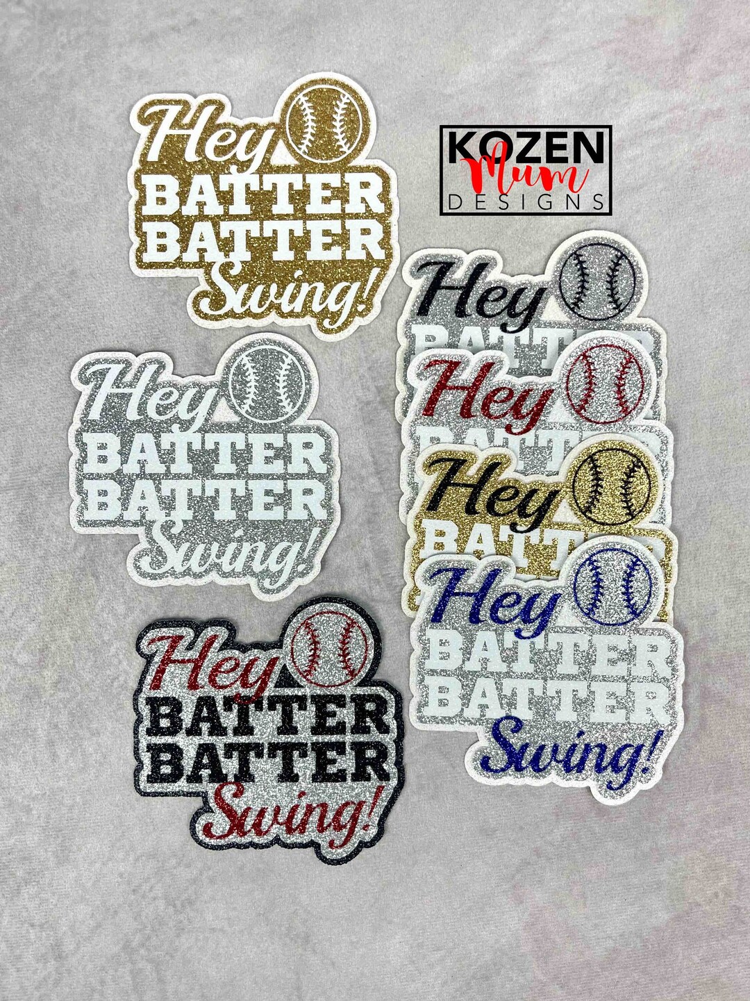 Hey Batter Batter Swing Homecoming Mum Die Cuts: Baseball & Softball ...