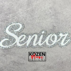 Custom SENIOR Die Cut SWEET PEA Font for Homecoming Mum - Etsy