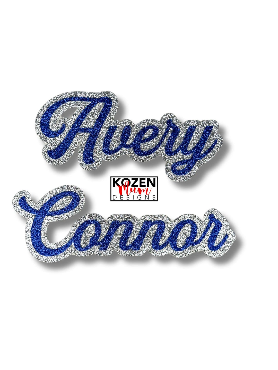 Homecoming Mum Name Cutout, Gardenia Font, Glitter on Paper for Mum ...