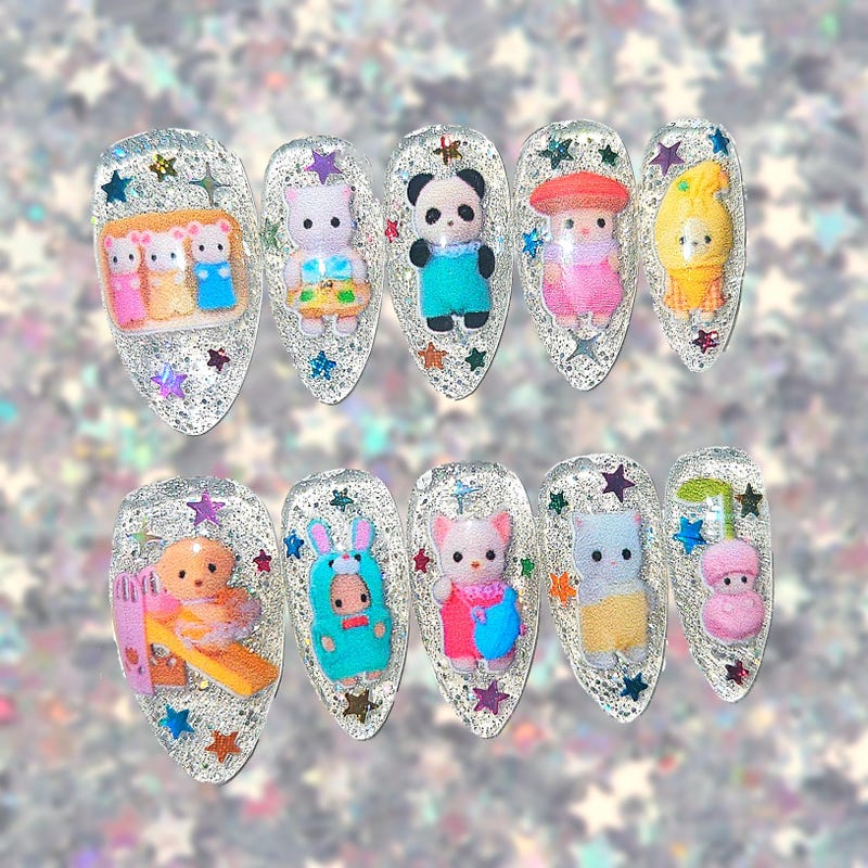 Calico Critter Press On - Etsy