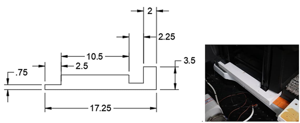 RAM Promaster Foot Rest Plans - Etsy